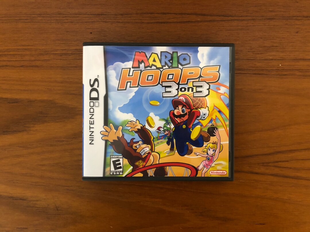 Mario Hoops 3 on 3 Nintendo DS Empty Reproduction Case - Etsy