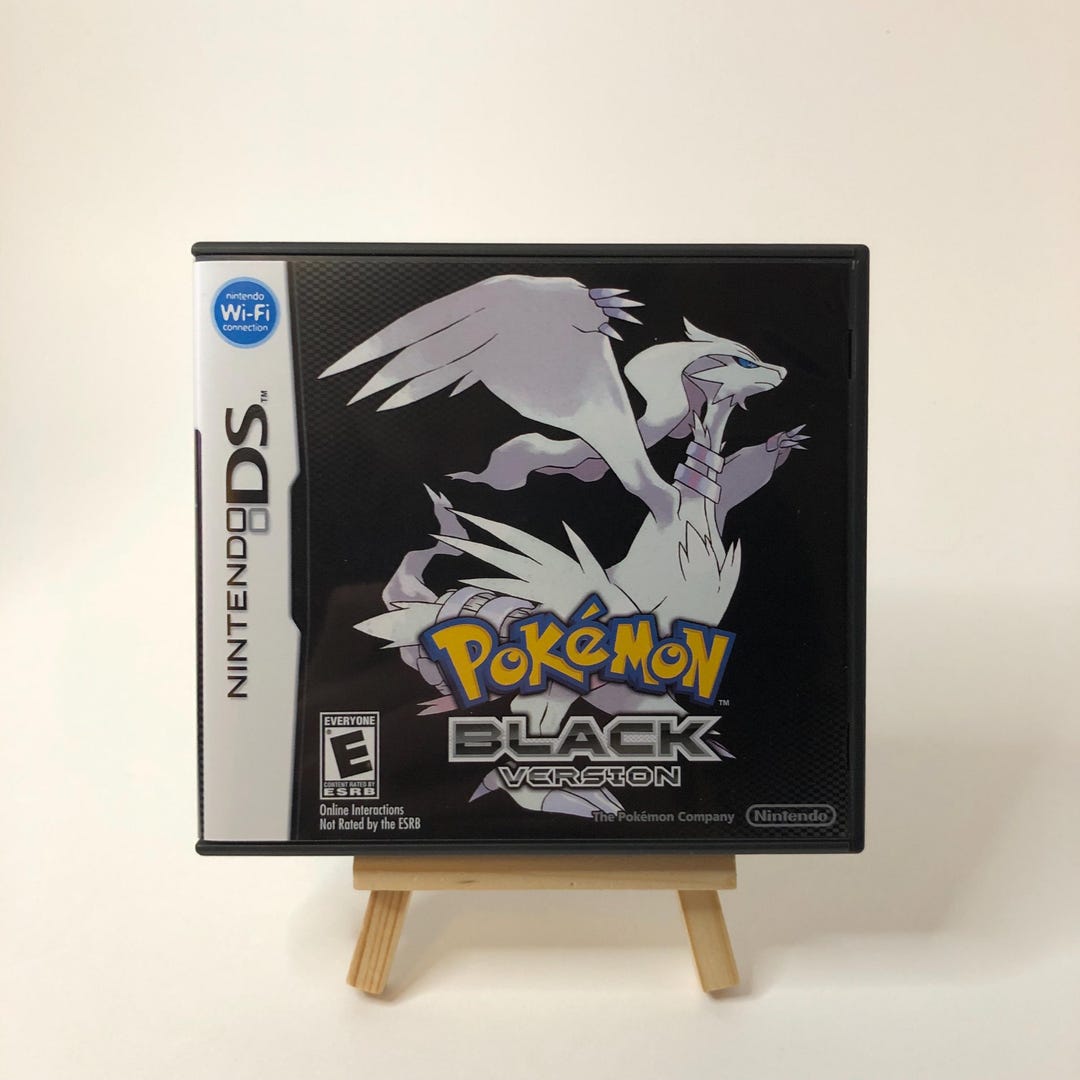 Replacement Case for Pokémon Black Version Nintendo DS - Etsy