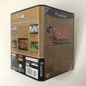 Replacement Case for the Legend of Zelda the Wind Waker Nintendo ...