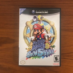 Super Mario Sunshine Nintendo Gamecube Empty Replacement Case - Etsy