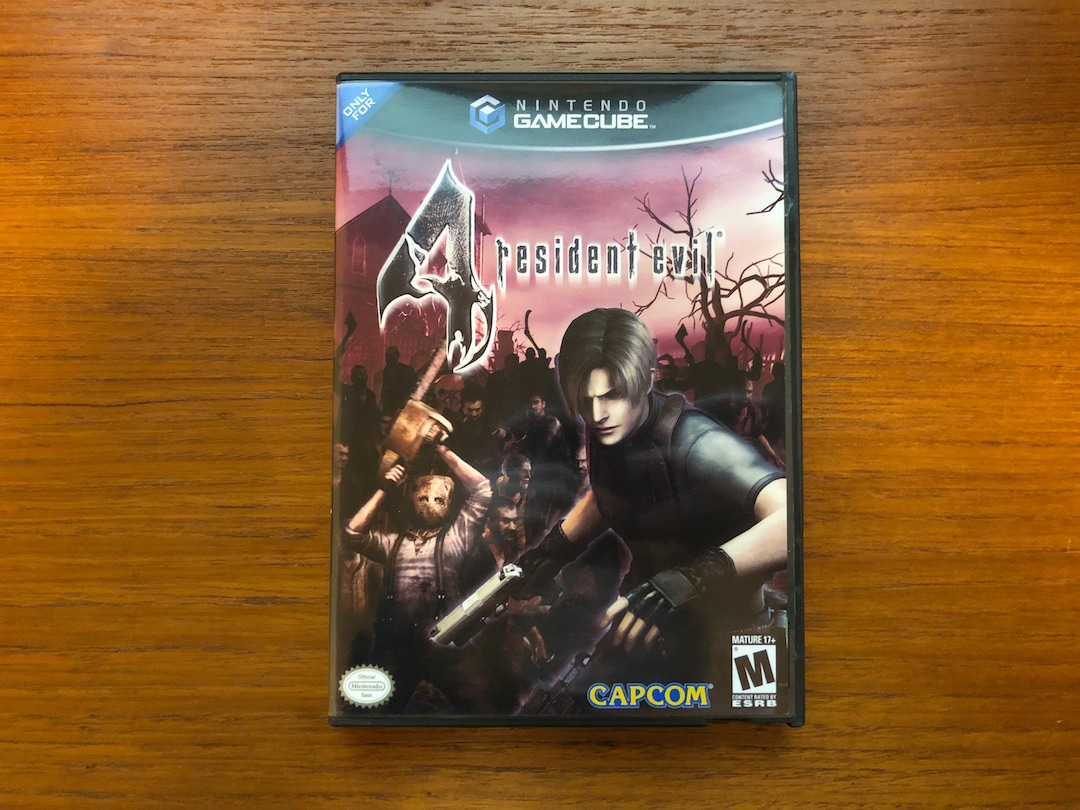 Replacement Case for Resident Evil 4 Nintendo Gamecube - Etsy