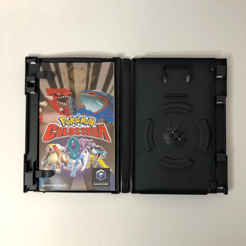 Replacement Case and Manual for Pokémon Colosseum Nintendo Gamecube - Etsy