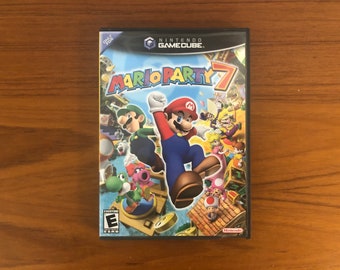 Mario Party 7 - Nintendo Gamecube - Replacement Case - No Game - Etsy