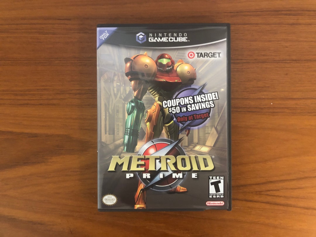 Metroid Prime Target Variant Nintendo Gamecube Empty - Etsy