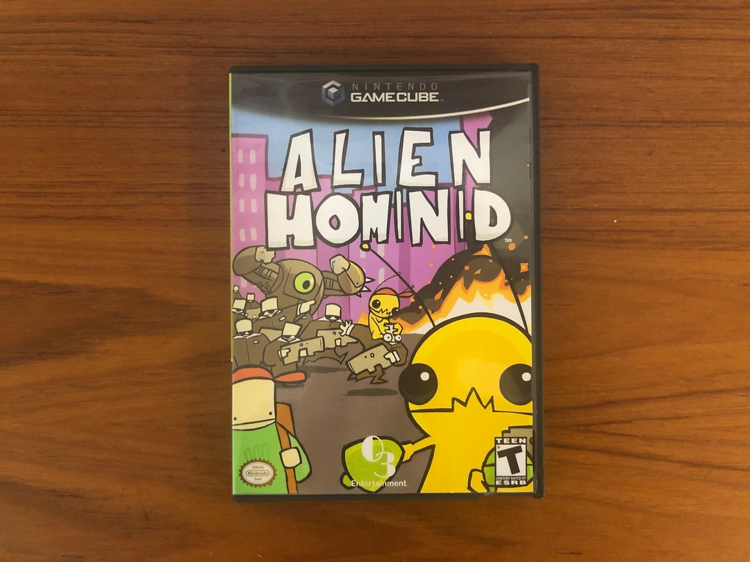 Alien Hominid Nintendo Gamecube Empty Replacement Case - Etsy