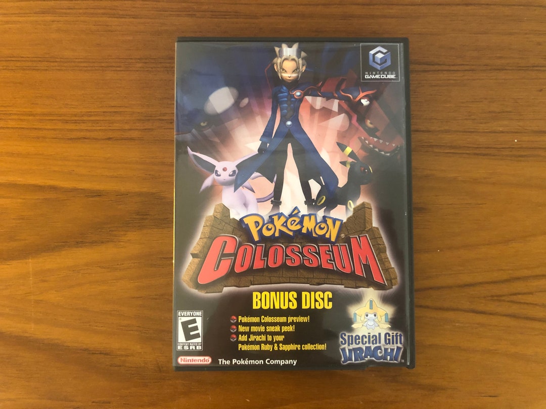 Replacement Case for Pokemon Colosseum Bonus Disc Nintendo Gamecube - Etsy