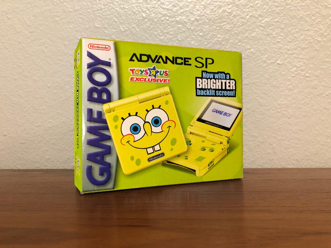 Spongebob Toys R Us Reproduction Box Only Game Boy Advance - Etsy