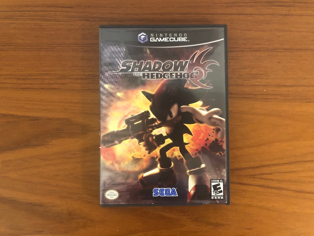 Replacement Case for Shadow the Hedgehog Nintendo Gamecube - Etsy