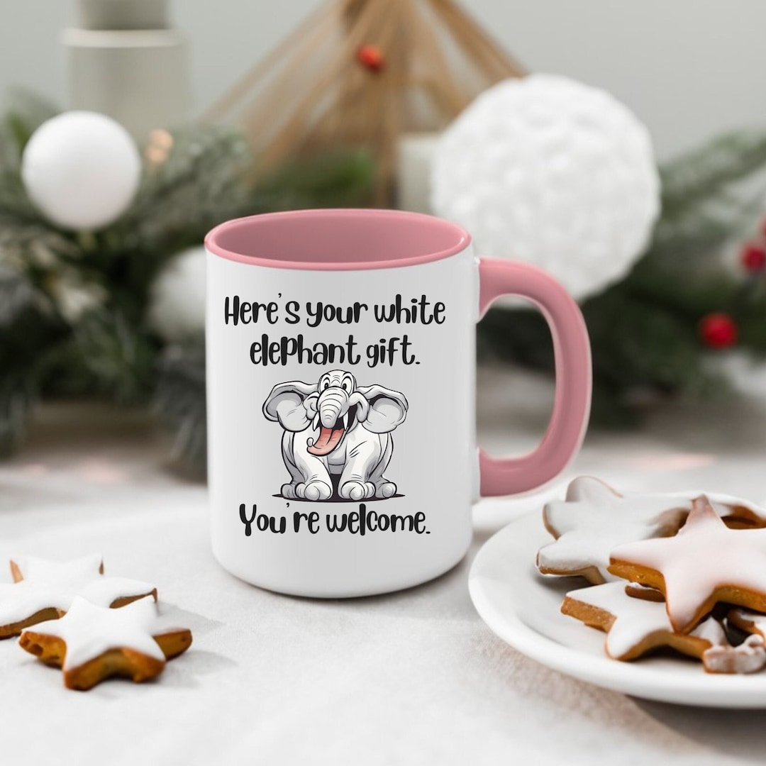White Elephant Gift Useful Mug Holiday Humor for the Next Gift Exchange ...
