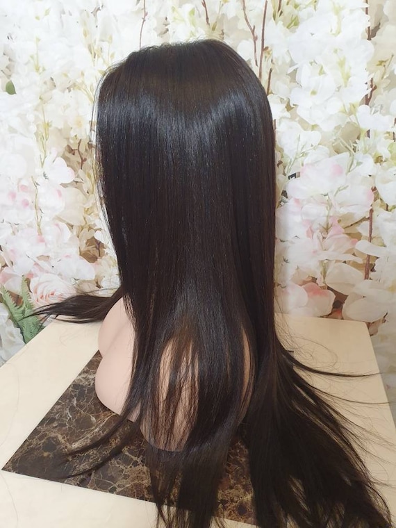 Straight Hair Tumblr Back View