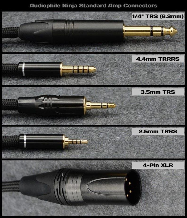 Sennheiser HD490 Pro / Drop - Beyerdynamic DT 177X GO - Headphone Cable ...