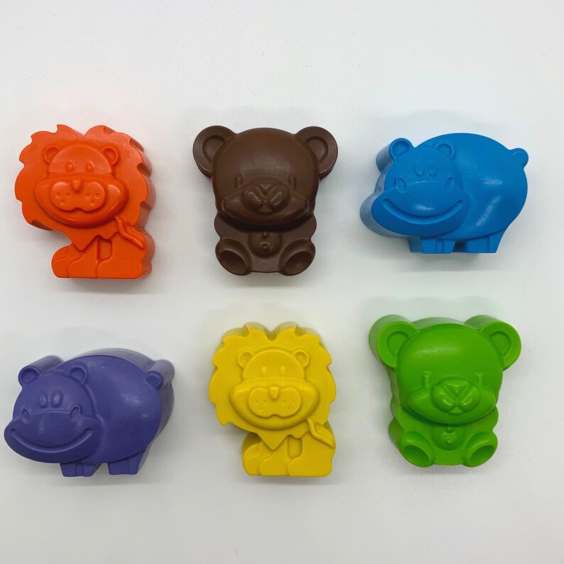 Animal Crayons - Etsy