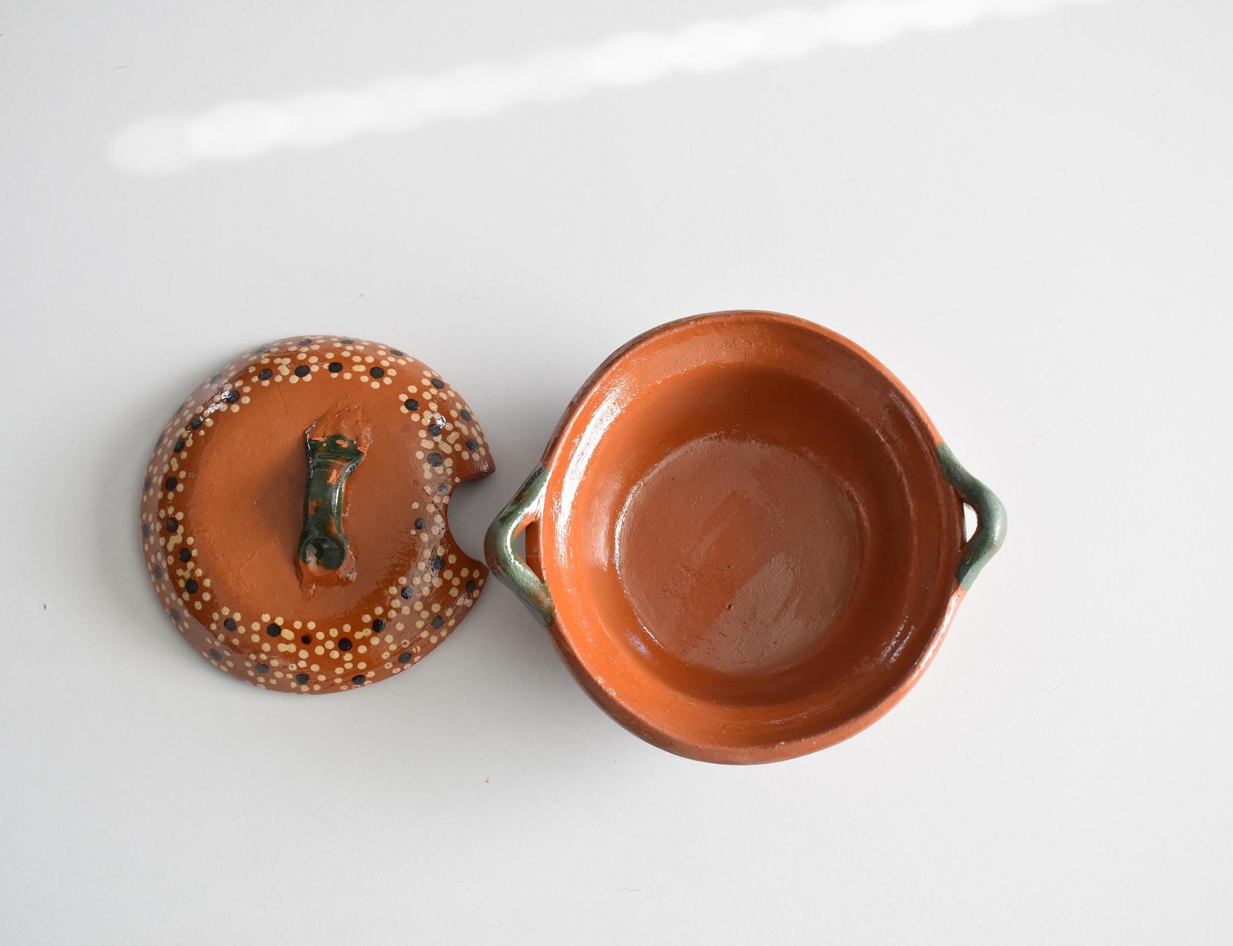 Salsa Mexican Style Container - Handmade - Teracotta/ Barro - Etsy