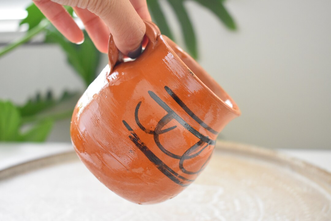Barro Cup - Black Design - Mexican Made - Etsy