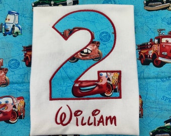 Lightning Mcqueen Number | Etsy