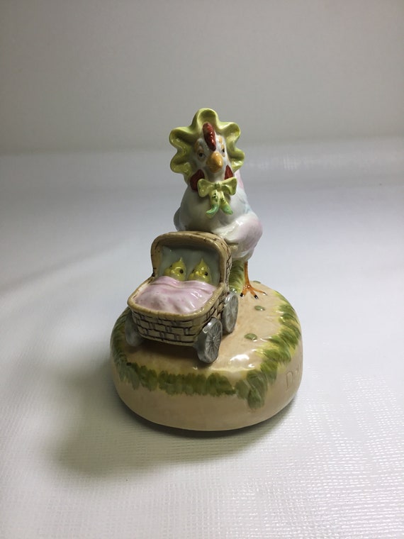 Vintage Musical Figurine double Yoker' by Schmid | Etsy