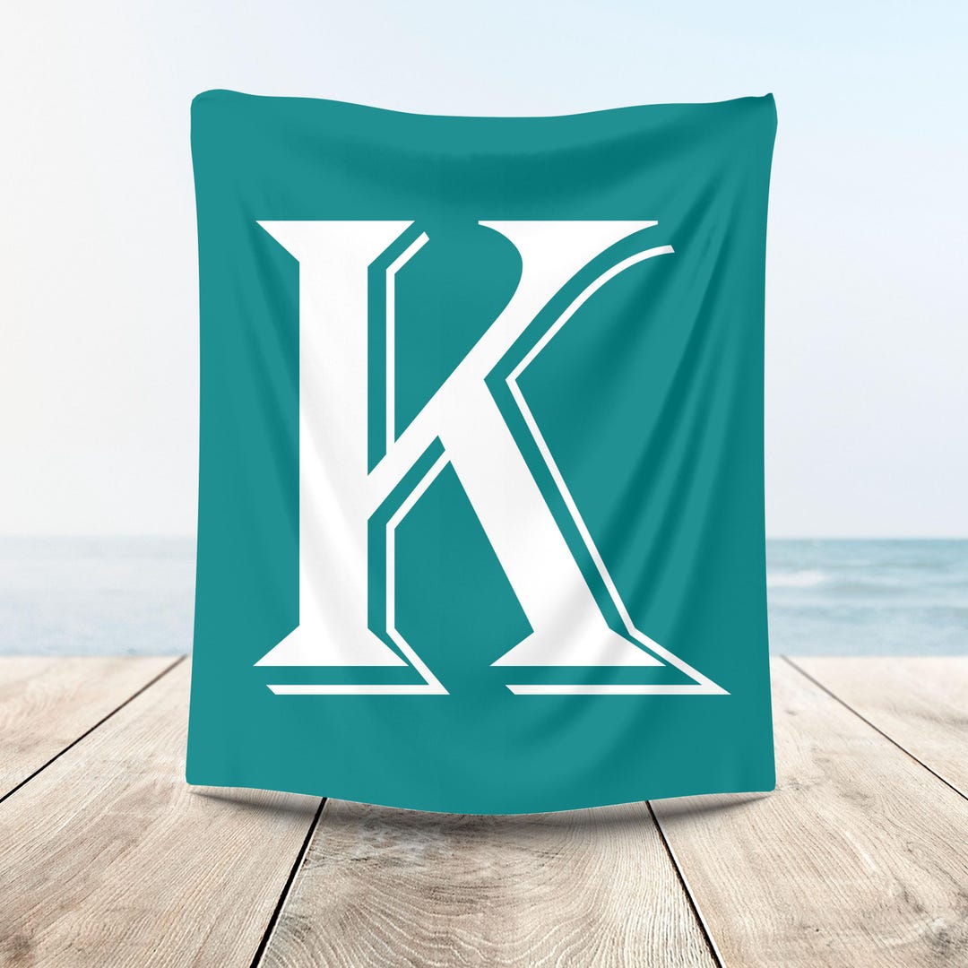 Letter K Initial With Simplistic Design in Many Colors, Letter K ...