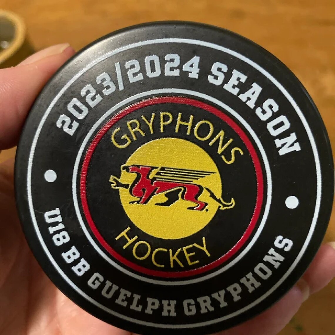 Hockey Puck Editable Design File - Etsy