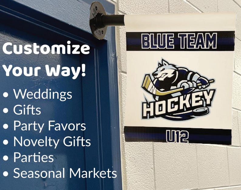 Custom Hockey Team Locker Banner: Personalized Coach/player Gift - Etsy ...