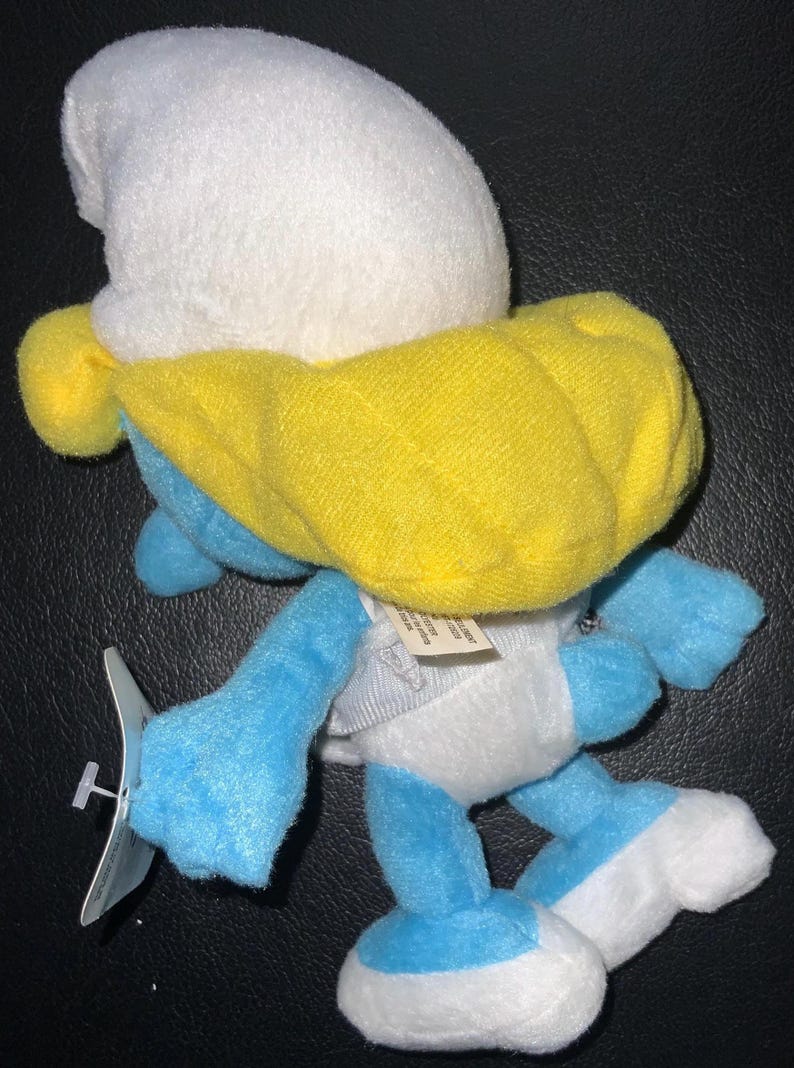 Vintage Smurfette Plush Early 2000s Collectible Stuffie | Nostalgic ...