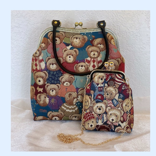 Teddy Bear Purse - Etsy