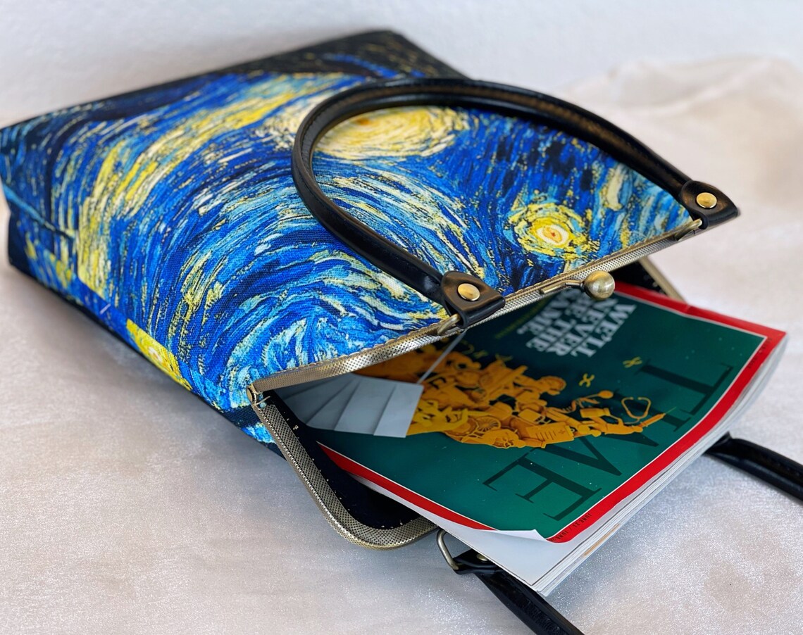 Large Purse / Van Gogh Purse / Birthday Gift / Shoulder Bag / - Etsy
