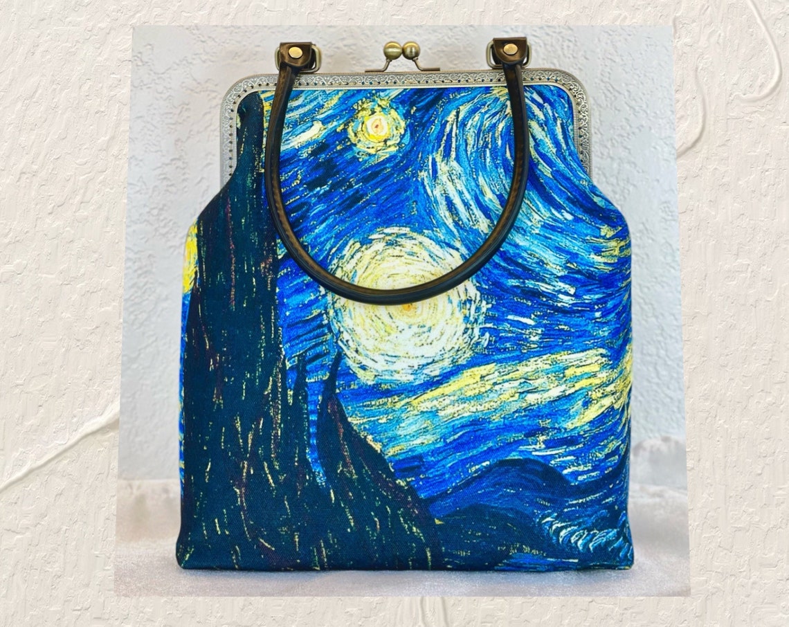 Large Purse / Van Gogh Purse / Birthday Gift / Shoulder Bag / - Etsy