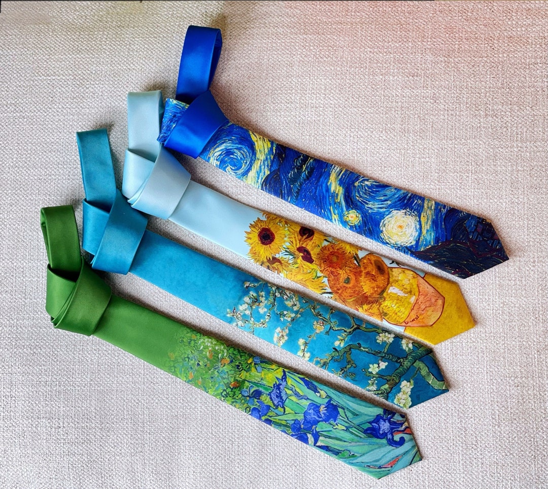Van Gogh / Van Gogh Paintings / Mater Piece Gift / Van Gogh's Ties ...