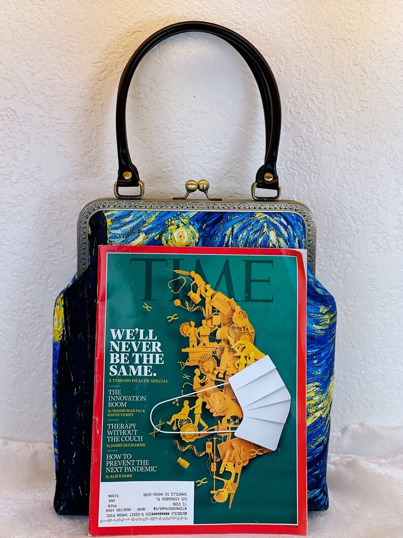 Large Purse / Van Gogh Purse / Birthday Gift / Shoulder Bag / - Etsy