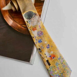 Mater Piece Gift / Artist's Painting Ties / Birthday Gift / Artist Ties ...