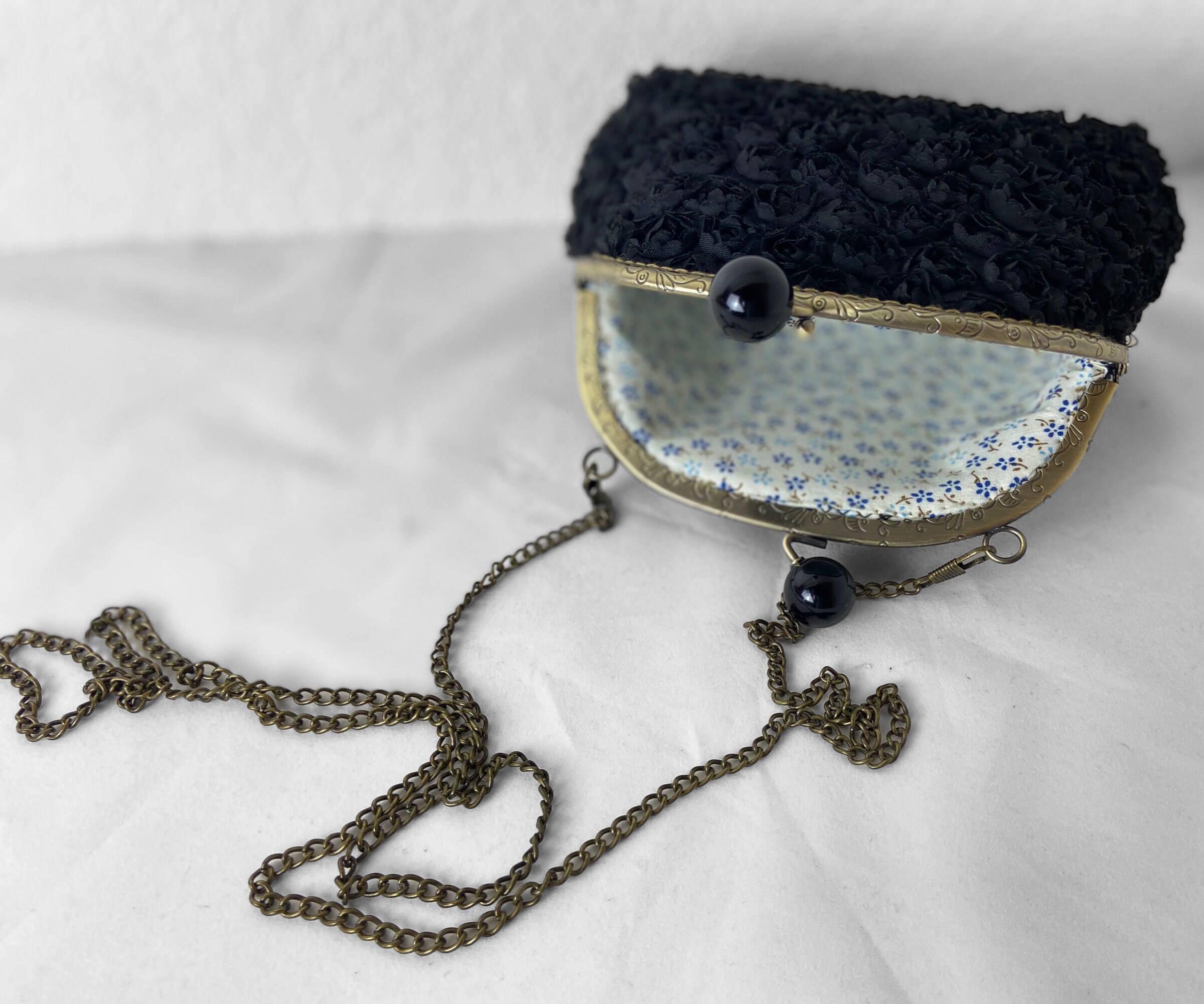 Kiss Lock Purse / Wedding Handbag / Wedding Purse / Lace Purse | Etsy