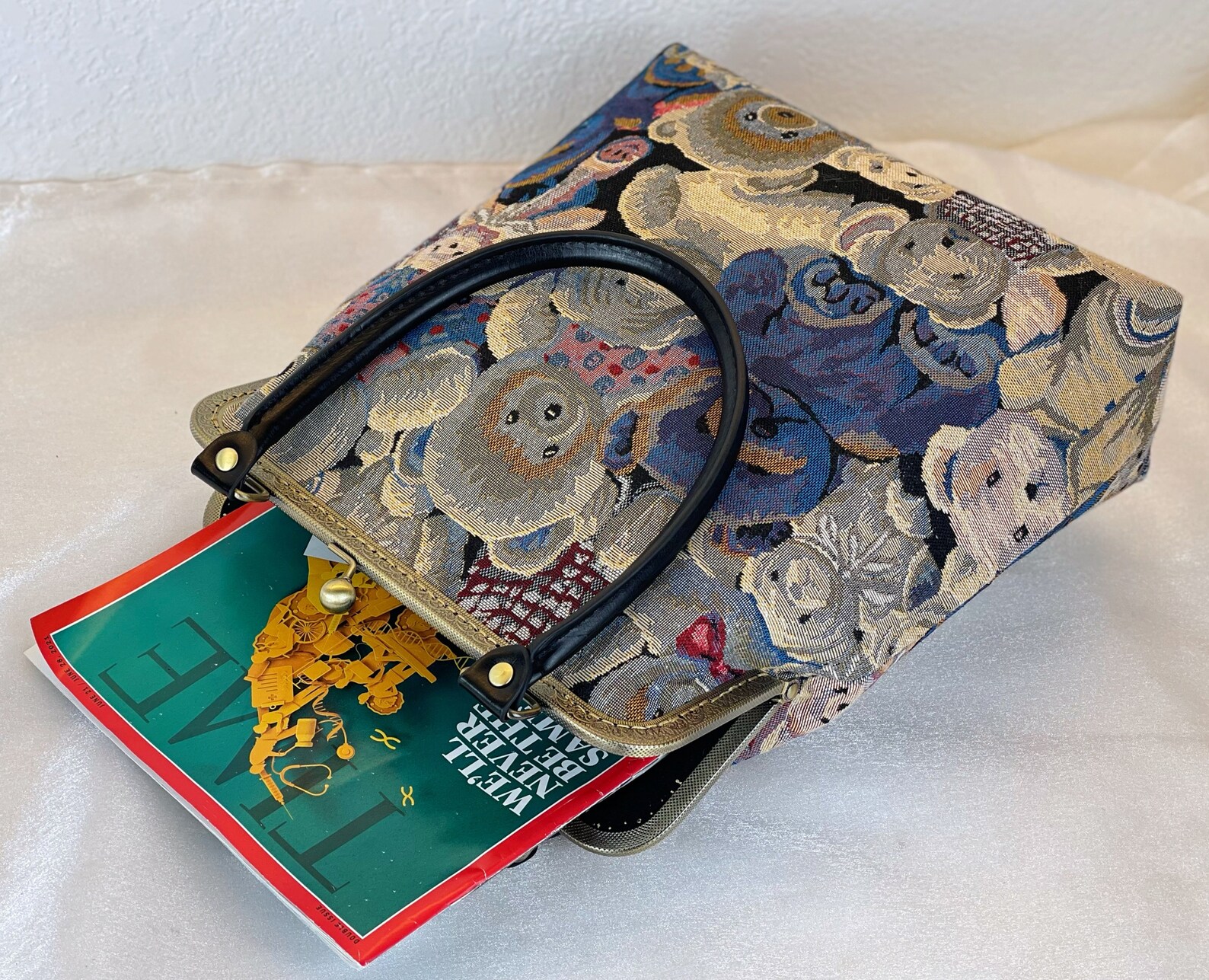 Large Purse / Teddy Bear Purse / Birthday Gift / Shoulder Bag - Etsy