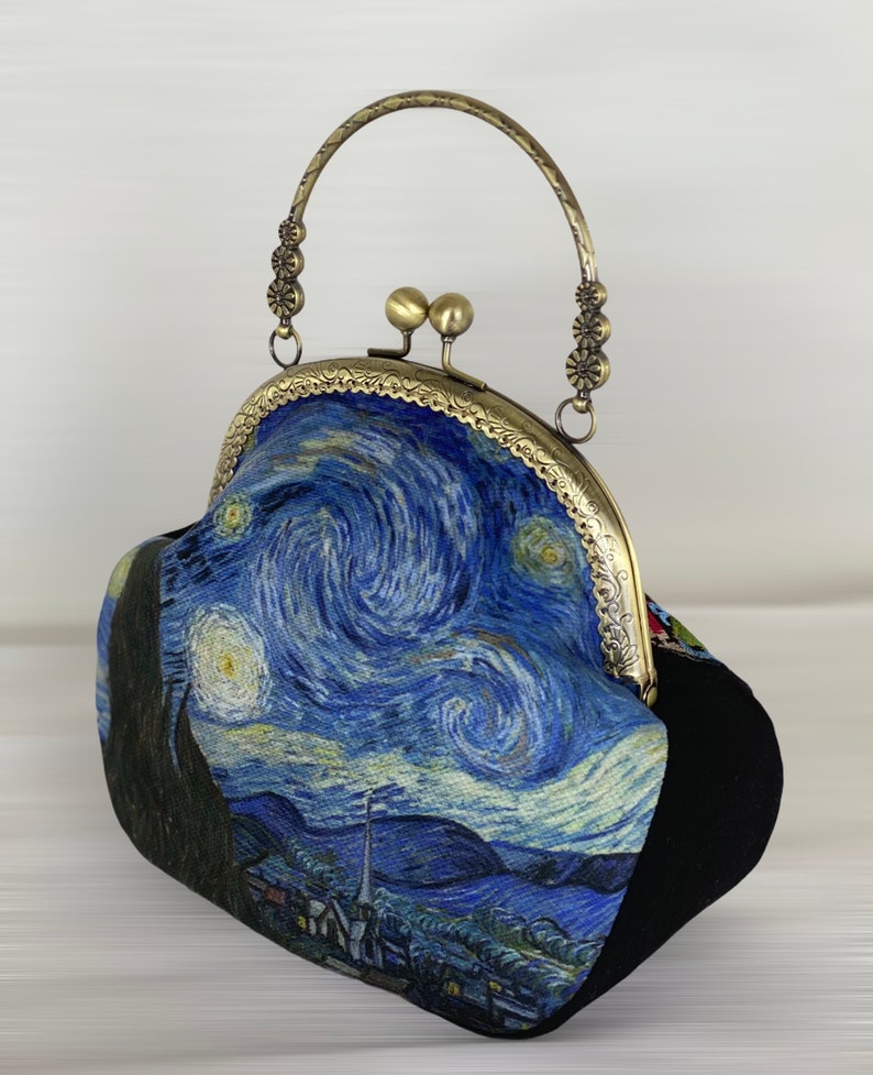 Vincent Van Gogh / Van Gogh Purse / Van Gogh Handbag / Kiss - Etsy