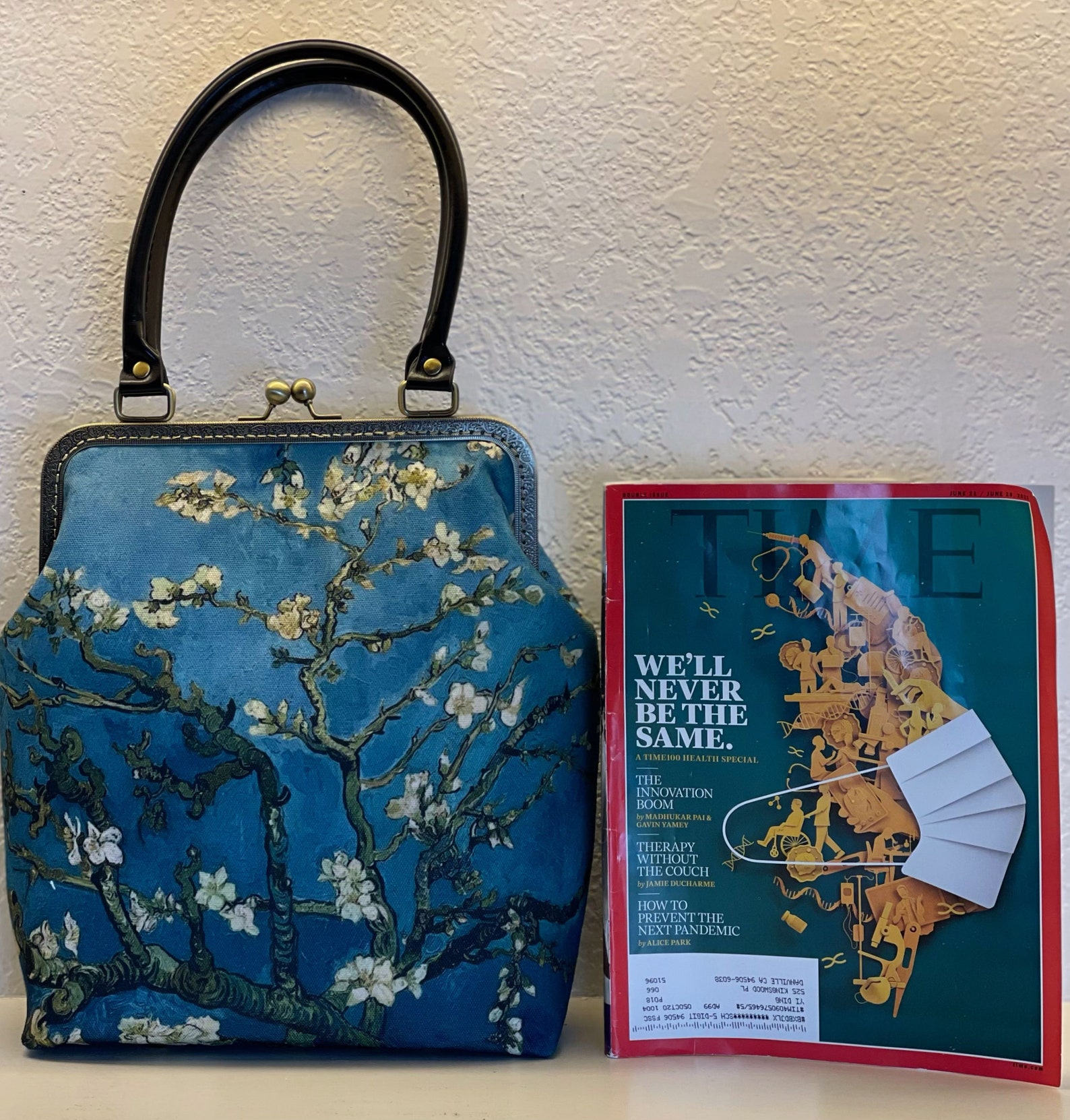 Large Purse / Van Gogh Purse / Birthday Gift / Shoulder Bag / - Etsy