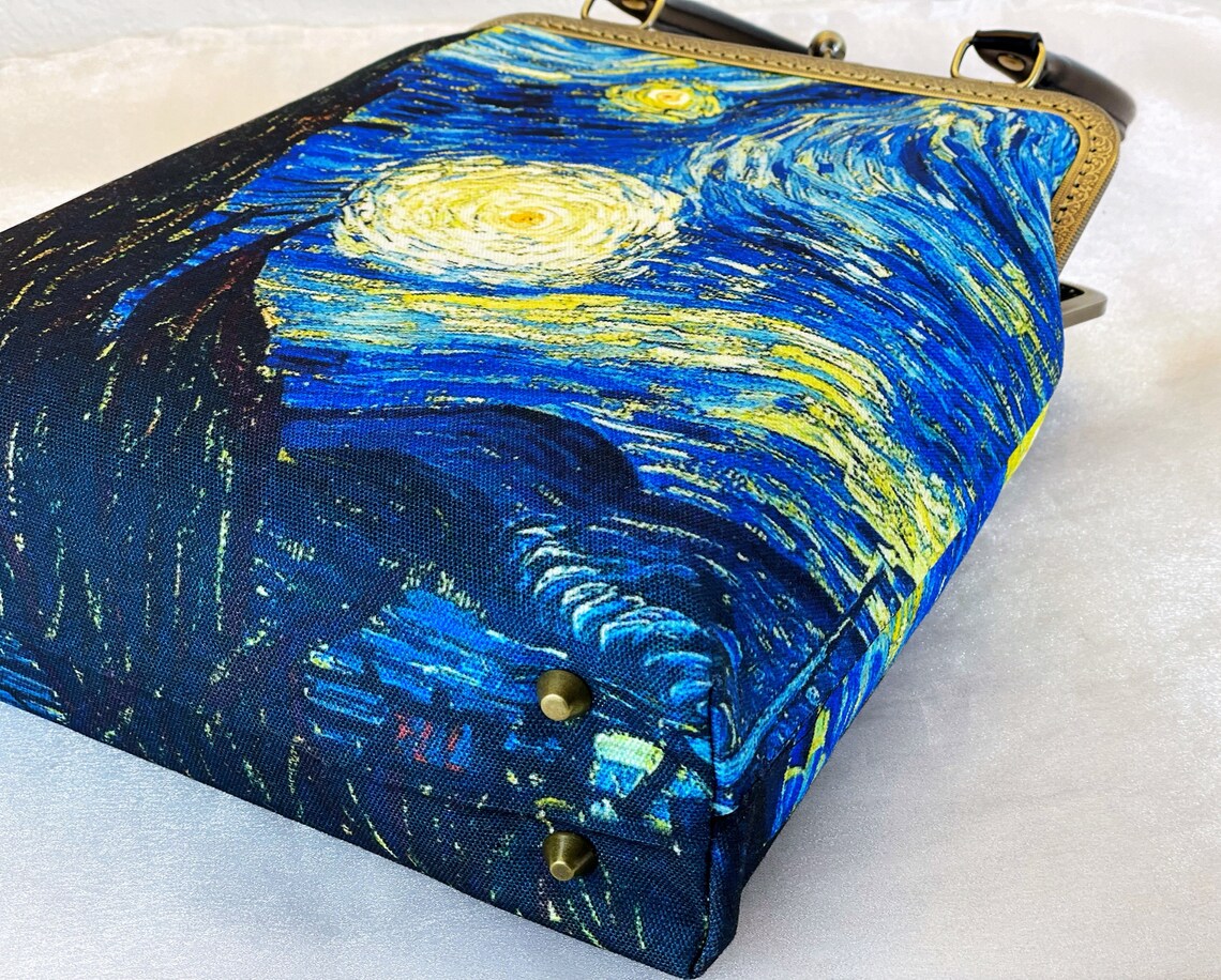 Large Purse / Van Gogh Purse / Birthday Gift / Shoulder Bag / - Etsy
