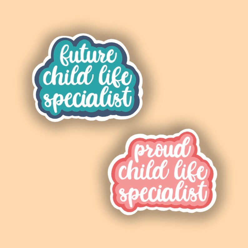 Child Life Specialist Stickers Proud Child Life Specialist - Etsy