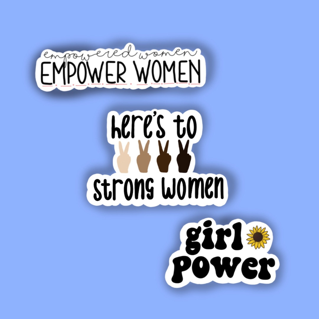 Women Empowerment Stickers / Individual Stickers or Full Set, Sticker ...