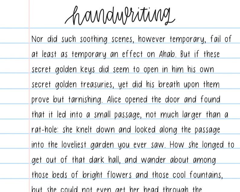 Take Note Handwritten Digital Font | Etsy