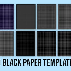 25 Colorful Graph Paper Templates | Digital Writing - Etsy