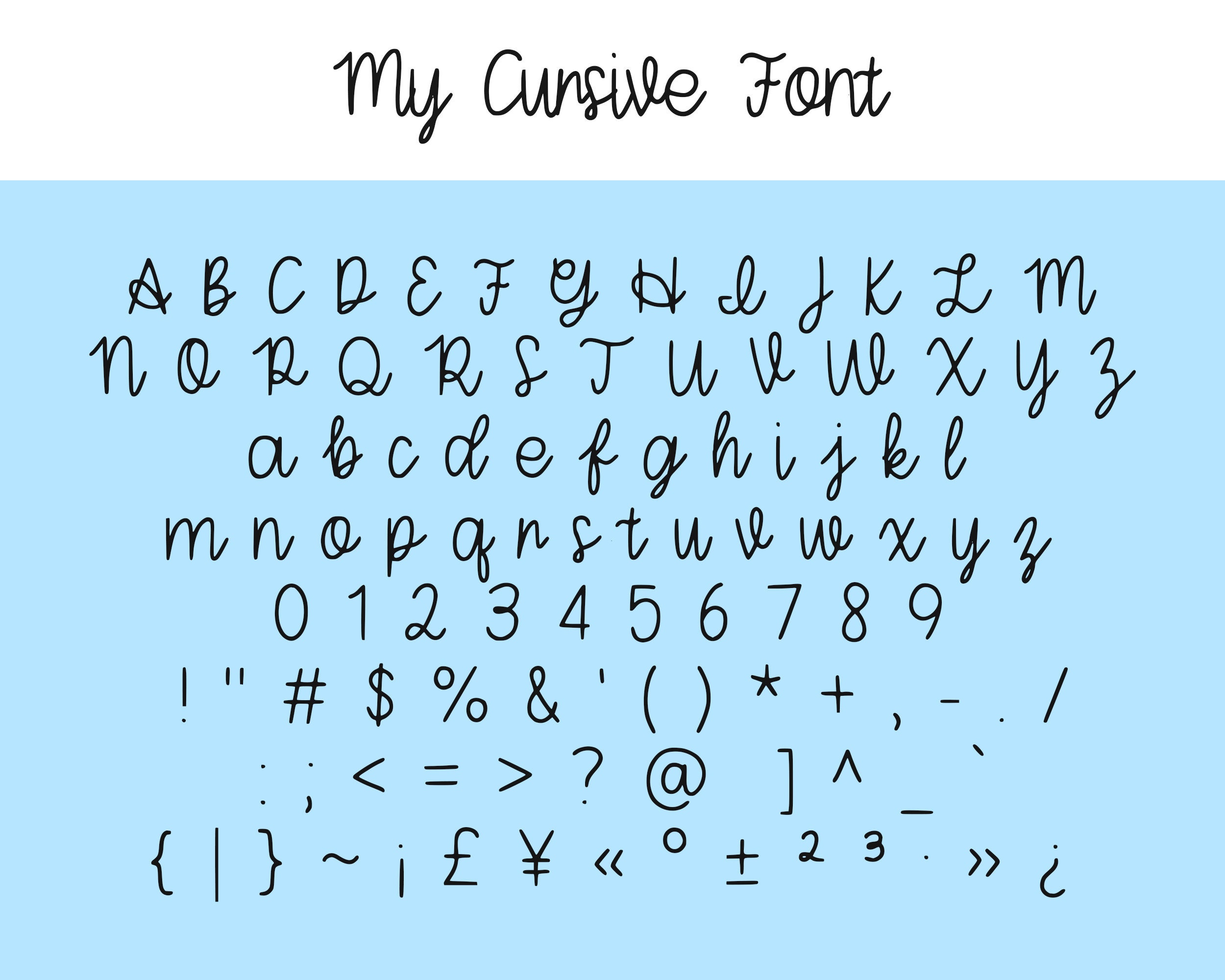 The Ultimate Handwritten Fonts Bundle 6 Handwriting Font - Etsy Canada