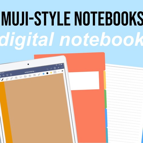 Muji Style Notebooks Lined Grid & Dotted Paper With | Etsy