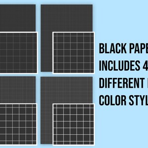 25 Colorful Graph Paper Templates | Digital Writing - Etsy