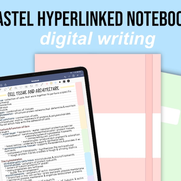 Digital Notebook - Etsy