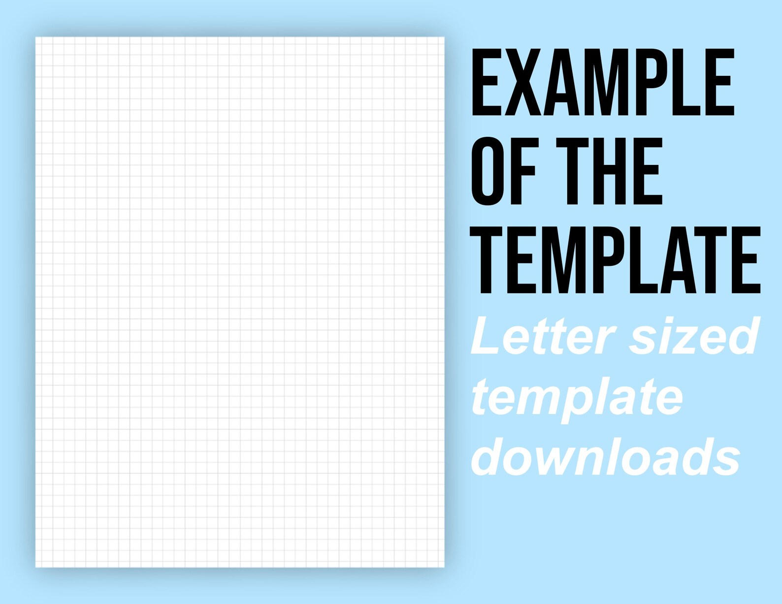 25 Colorful Graph Paper Templates Digital Writing | Etsy