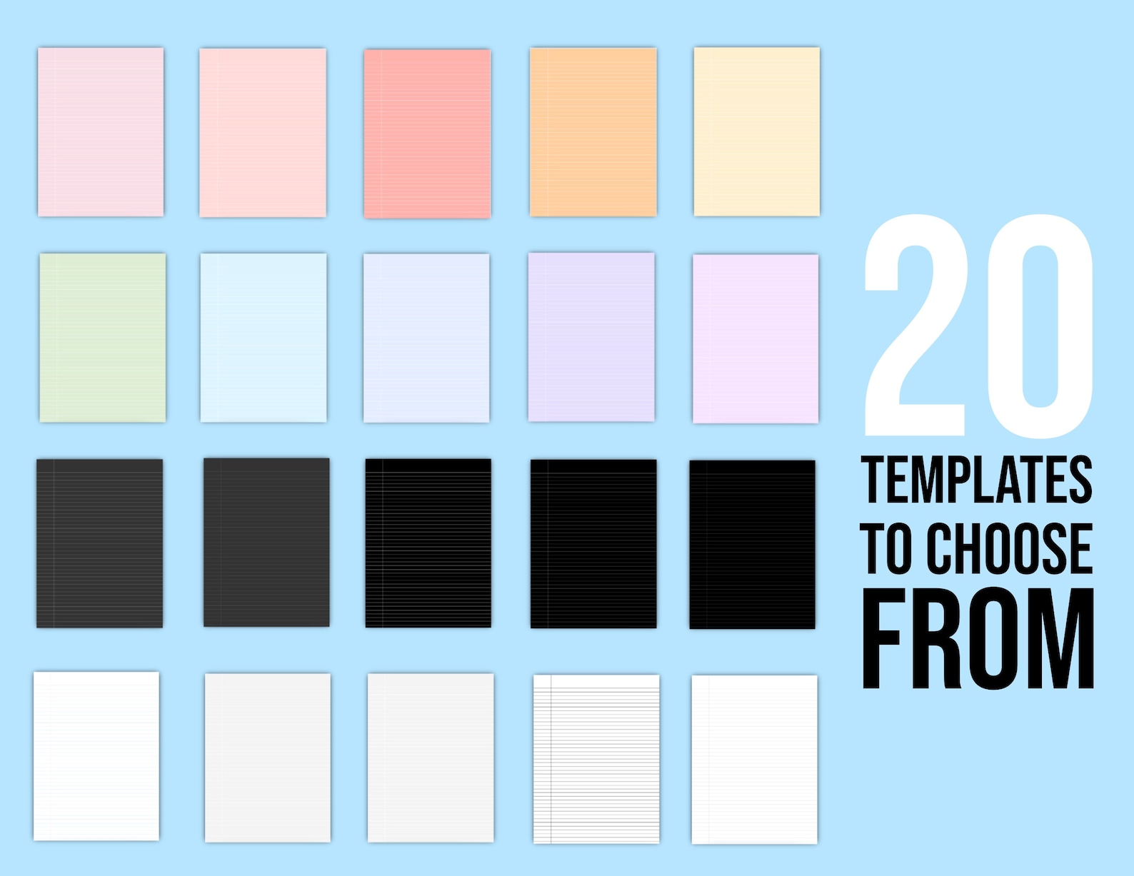 20 Legal Paper Digital Writing Templates - Etsy