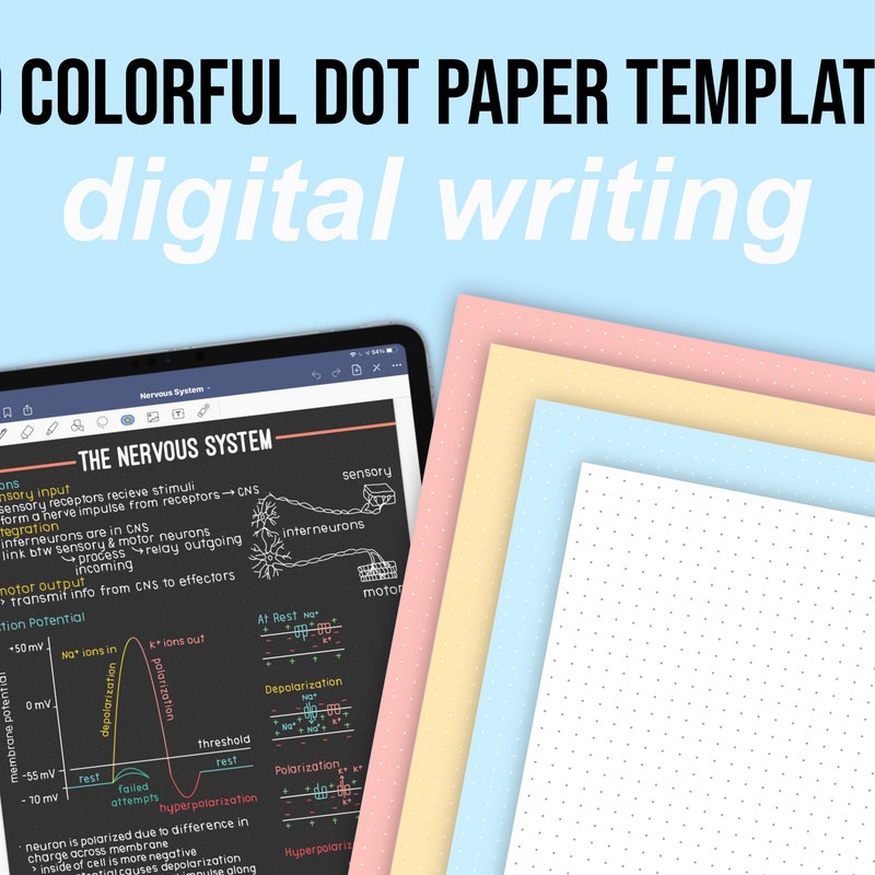 Dot Grid Paper - Etsy