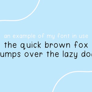 My Handwriting Font: Extended Version - Etsy Canada