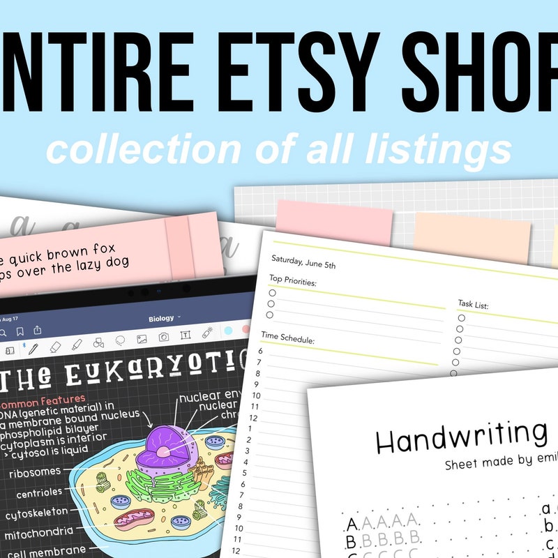 EmilyStudying - Etsy