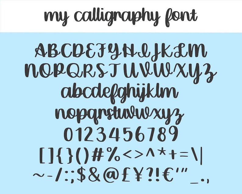 The Ultimate Handwritten Fonts Bundle 6 Handwriting Font - Etsy