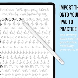 Handwriting, Cursive, Calligraphy Practice Templates Bundle | Improve ...